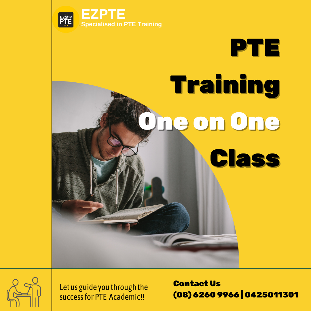 PTE Training One on One Class - EZPTE | Professional PTE Training in Perth